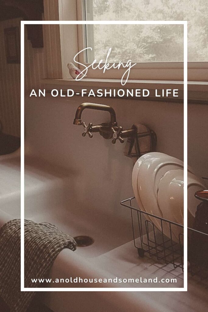 Seeking an Old-Fashioned Life in a Modern World - An Old House and Some ...