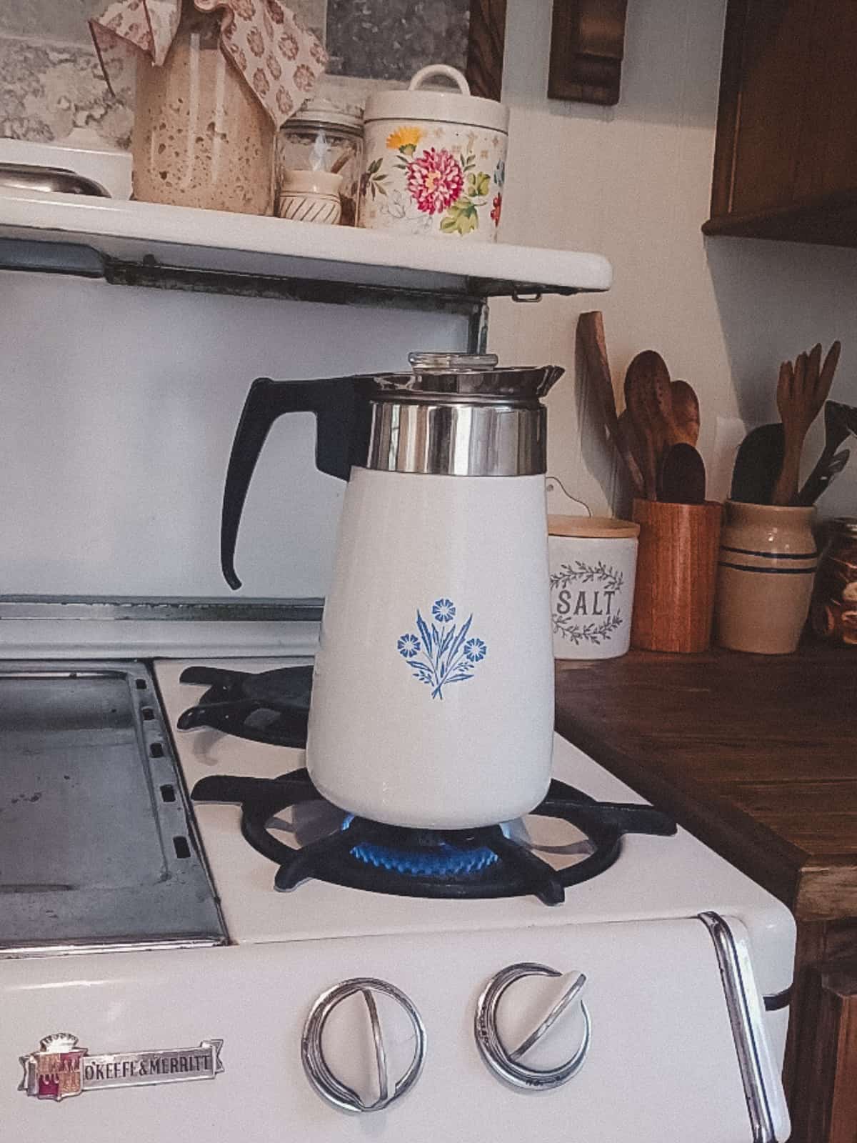 Brewing Coffee With a Stovetop Percolator - An Old House and Some Land